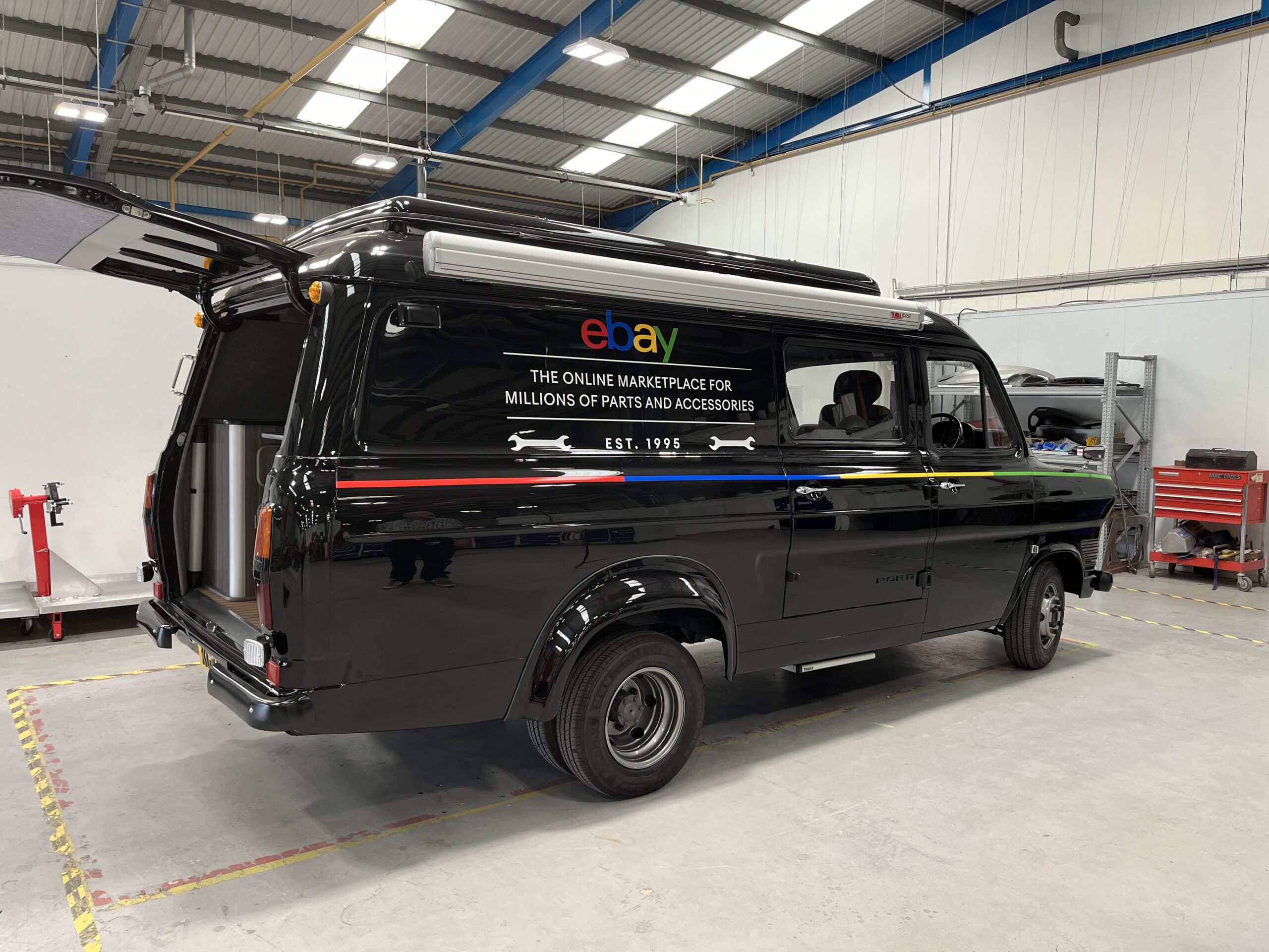 Custom Mk1 Ford Transit for eBay - Envisage Group